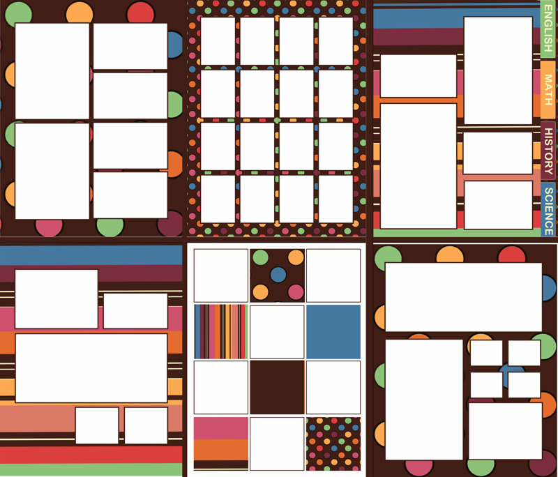 Yearbook Autograph Page Template Martin Printable Calendars