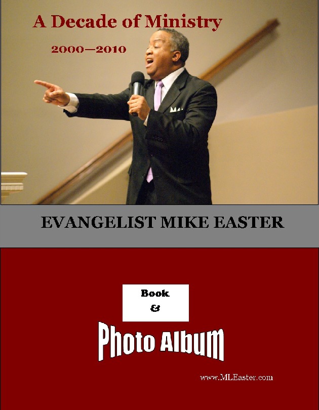 THE EVANGELIST Mike Easter - Designer - Presto Yearbooks